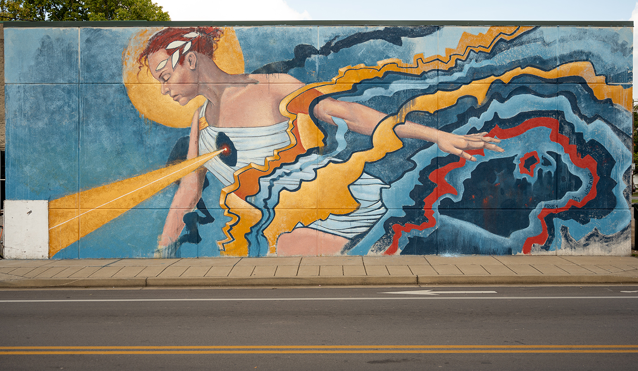 Transylvania warehouse transformed by visionary PRHBTN festival mural ...