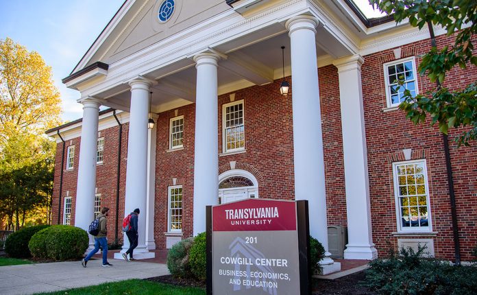 Transylvania University - | Lexington, Kentucky | Pursue Bold Paths